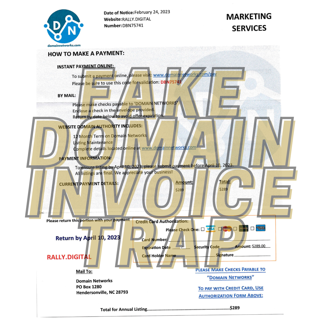 Fake Domain Invoices: Avoid Scams and Protect Your Domain